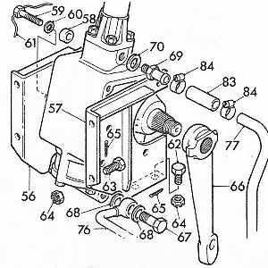 Track rod outer assembly for Volvo B7R B7L B9TL FH FM 85104265